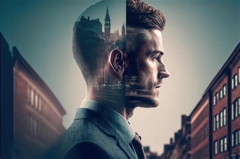 Premium Photo Businessman Portrait Plan Financial Strategy With