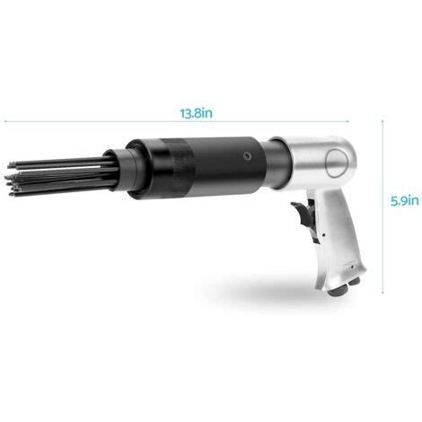 Air Needle Gun 19 Needles 3000 Rpm Pneumatic Needle Gun 14 10 Cfm