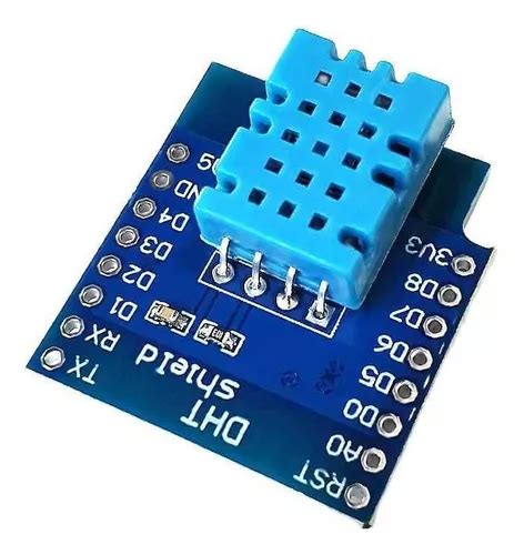 Sensor Temperatura Umidade Shield Dht11 Esp8266 Wemos Minid1 Mercadolivre