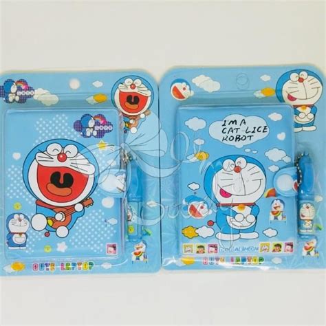 Doraemon Notebook With Pen Hobbies And Toys Stationery And Craft