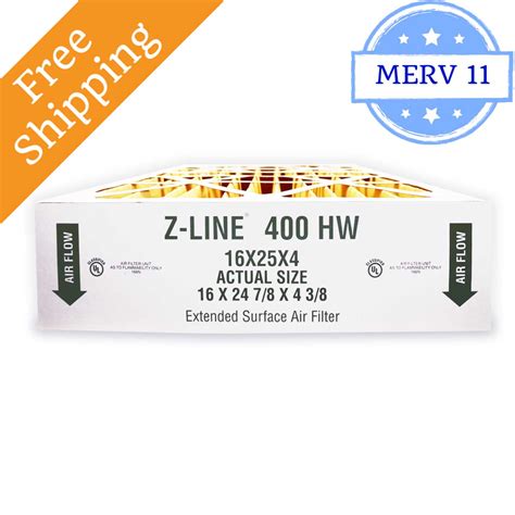 Fc100a1029 16x25 Honeywell Air Filter Replacement Merv 11 By Glasfloss