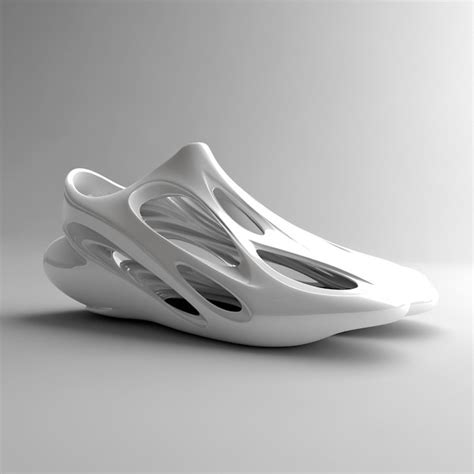Innovative Design Concepts Futuristic Minimalist Shoes By Zaha Hadid