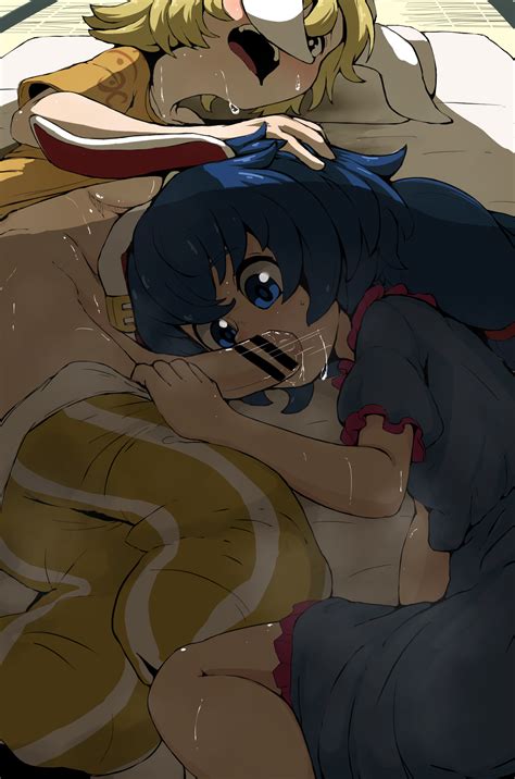 Rule 34 1futa 1girls Animal Ears Bar Censor Bed Big Penis Blonde Hair