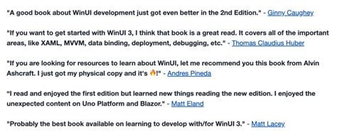 Alvin Ashcraft On Linkedin Books Writing Reviews Windowsdev Winui Dotnet Xaml Csharp