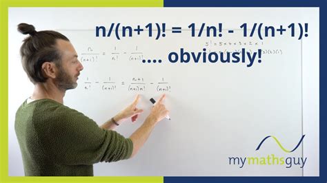 how to show that n n 1 1 n 1 n 1 youtube