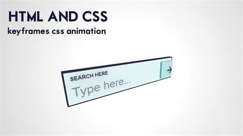 How To Make Awesome 3d Search Box Animation Using Html And Css No Java
