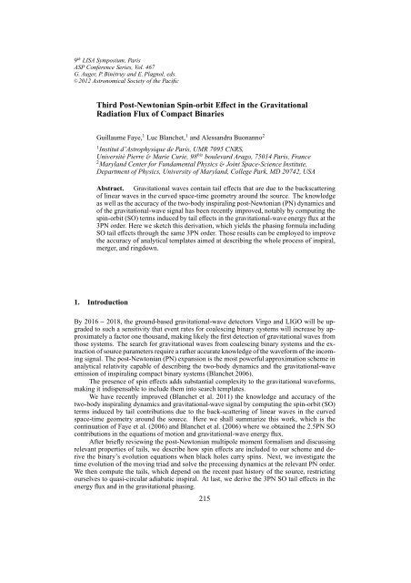 Third Post Newtonian Spin Orbit Effect In The Gravitational Apc