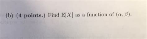 Solved 8 Points Let X Be A Continuous Random Variable