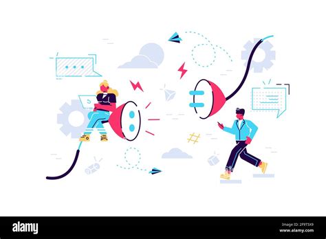 System Connection Error And Repairing Network Problem Stock Vector Image Art Alamy