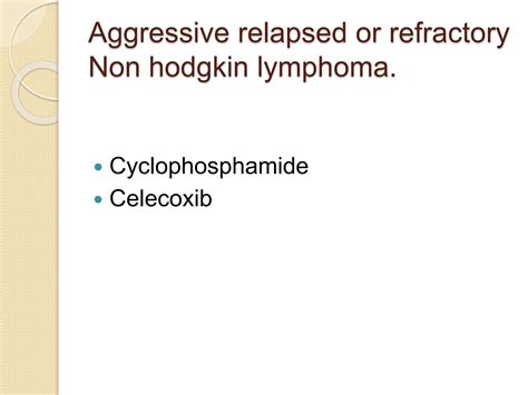 Oral Metronomic Chemotherapy In Oncologyypptxppt Cancer Diseases And Conditions