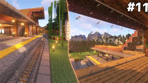 Minecraft景色が最高な駅を作ろう 温泉クラフト Part11ゆっくり実況マルチプレイ YouTube