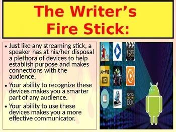 Rhetoric And Style PowerPoint By PowerPoint Guru TPT