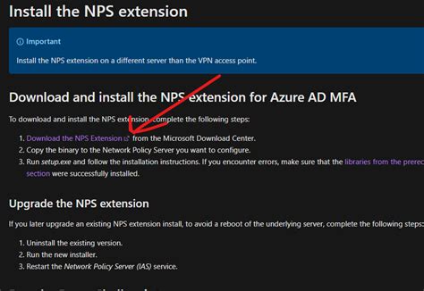 Download Link For The Nps Extension Does Not Work · Issue 78714 · Microsoftdocsazure Docs