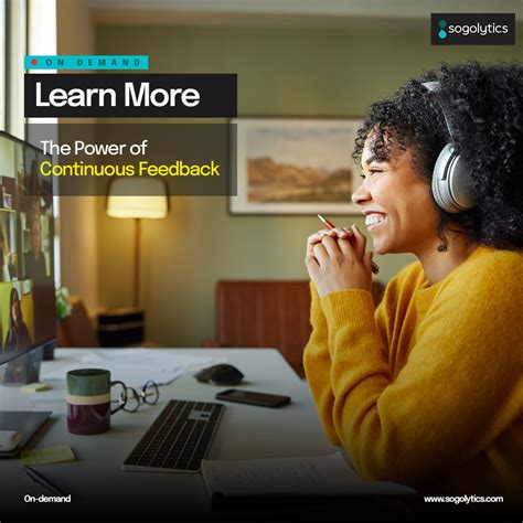 The Power Of Continuous Feedback Sogolytics Blog