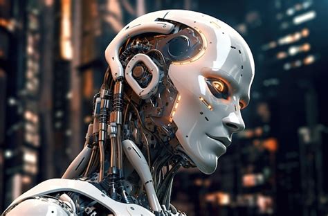 Premium Ai Image Robot Work In The Future Robotics Technology