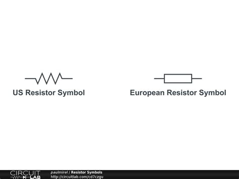 Resistor Symbol Circuit