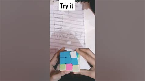 Cube Solving By A Password You Can Do It Repeat 5 Times Youtube