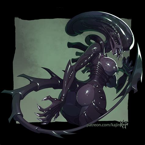 Xenomorph Alien Drawn By Kajin Kajinman Danbooru