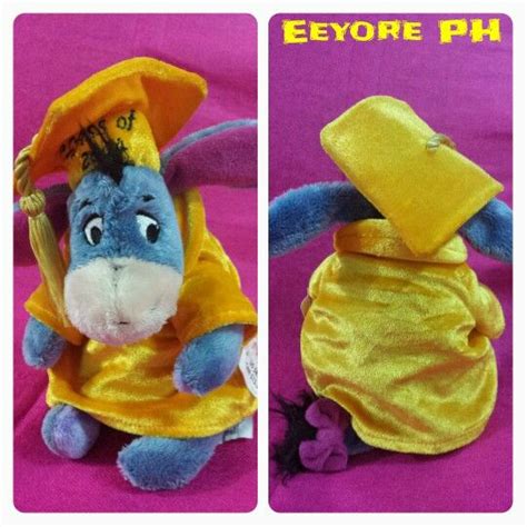 Congratulations Eeyore In A Graduation Outfit Eeyore Dinosaur