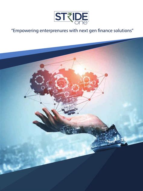 Strideone Profile Pdf Startup Company Small Business And Entrepreneurs