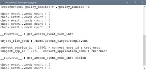 Event Monitors Notification Function Verification The Event Monitor