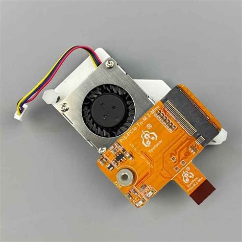 Raspberry Pi 5 Pcie To M 2 Nvme Ssd Mini One Body Board Hat Integrated Fpc And 90r Differential