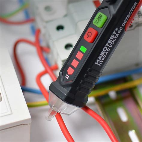 Habotest Ht90 Non Contact Ac Voltage Detector Tester Pen Smart 12 1000v Pen Tester Voltage