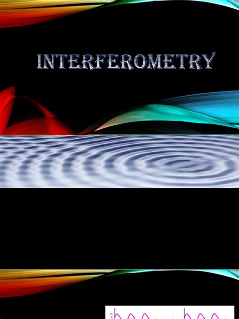 Interferometry Final Pdf Interferometry Oscillation
