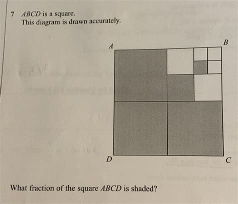 solved 7 abcd is a square this diagram is drawn accurately what
