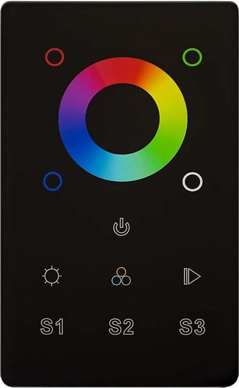 Rgb Rgbw Led Touch Dmx Wall Mounted Controller Reverb