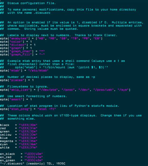 Discus Show Colourised Disk Space Usage In Linux How VPS How To Use Setup VPS