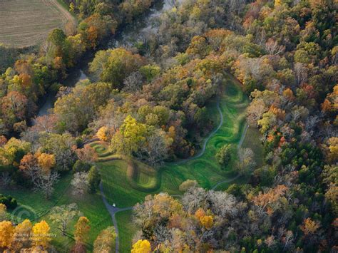 Alvarez Photography A Aerial View Of The Great Serpent Mound By