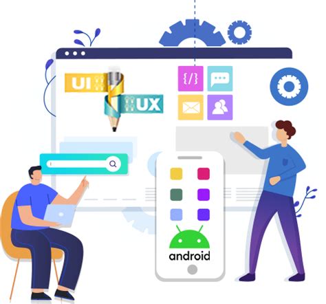 Android App UI UX Design And Development Company In India Mobril