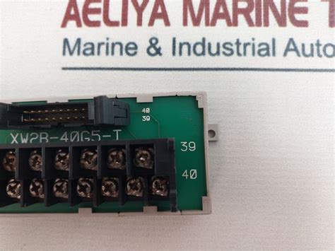 Omron Xw B G T Terminal Block Interface Module Aeliya Marine