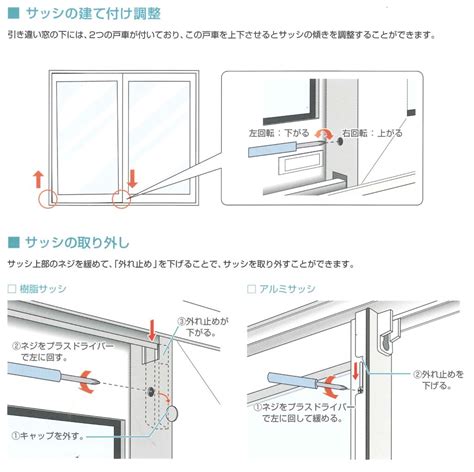 【一条工務店 メンテナンス】引き違い窓の調整方法＆取り外し方は？ 一条工務店 メンテナンスq＆a