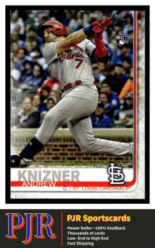 2019 Topps Update Us182 Andrew Knizner St Louis Cardinals Ebay