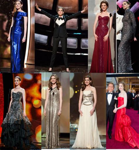 Anne Hathaway Oscar Dresses Anne Hathaway