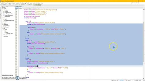 Currency Converter On Java Netbeanside Youtube