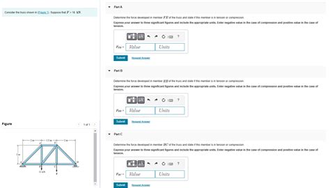 Solved Consider The Truss Shown In Figure 1 Suppose That