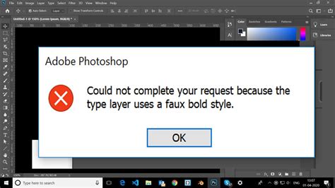 How To Fix Faux Bold Style Issue In Photoshop Solution For Can T