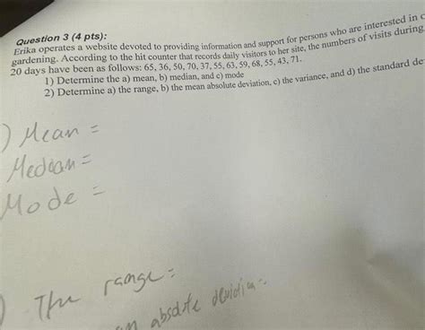 Answered Question 3 4 Pts Gardening According To The Hit C Statistics Kunduz