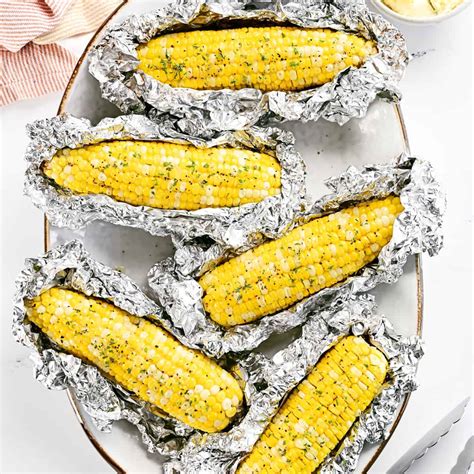 Grilled Corn On The Cob In Foil The Gunny Sack