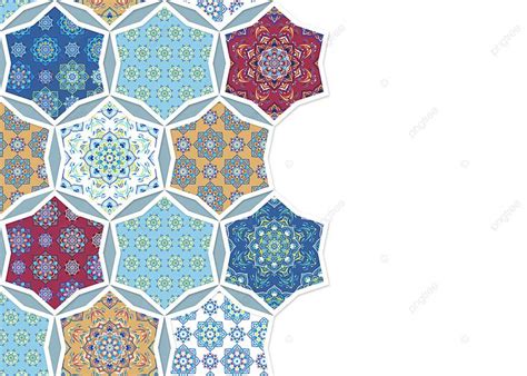 고전적인 전통적인 빨간색 주황색 파란색 흰색 이슬람 패턴 배경 고전 전통 빨간 배경 일러스트 및 사진 무료 다운로드 Pngtree Red Background