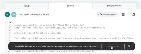 Arduino Iot Cloud Esp32 Control An Led Electronic Clinic