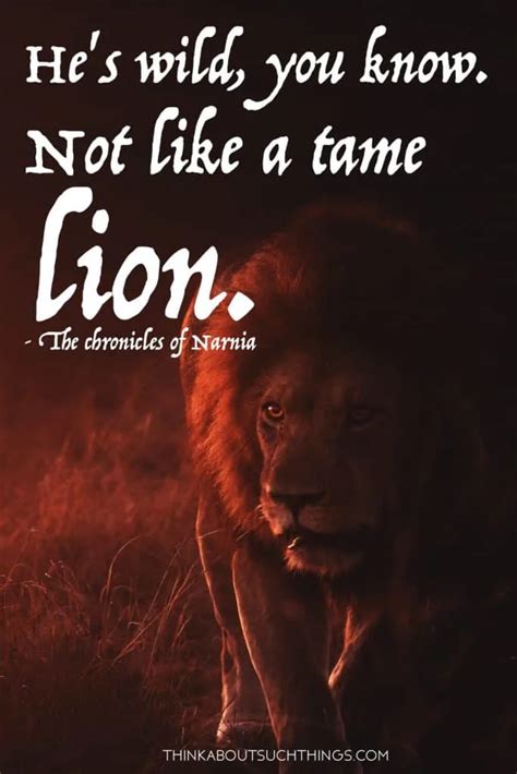 The Ultimate List Of Narnia Quotes You Will Love Think About Such Things