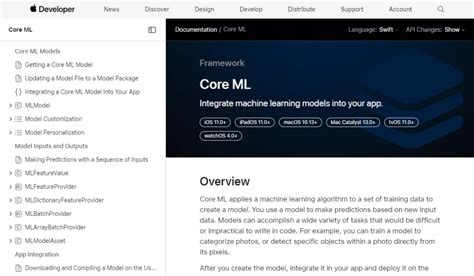Apple Core Ml — Ai Tools Catalog
