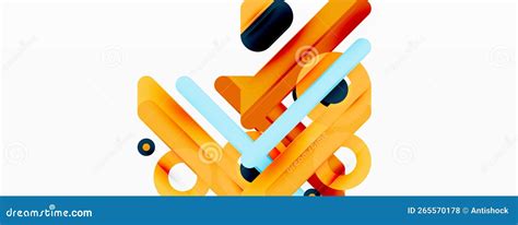 Vector Geometric Abstract Background Design Stock Vector Illustration Of Abstract Banner