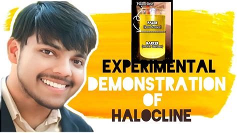 Experimental Demonstration Of Halocline Btw Pacific And Atlantic Ocean
