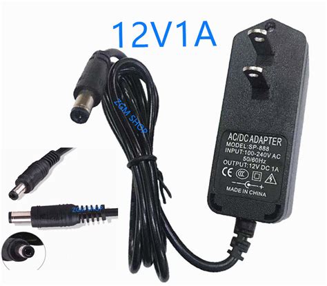 Adapter Dc 12v 1a สำหรับ กล้องวงจรปิด หัว55x21 25mm Th
