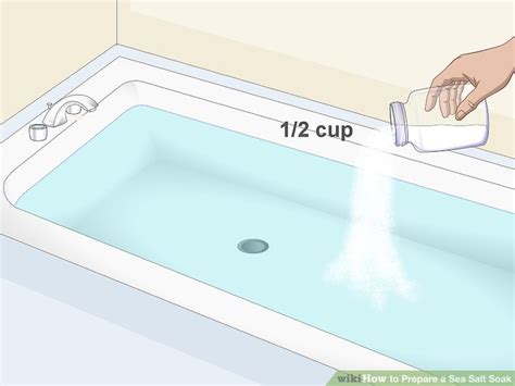 How To Prepare A Sea Salt Soak 8 Steps With Pictures Wikihow